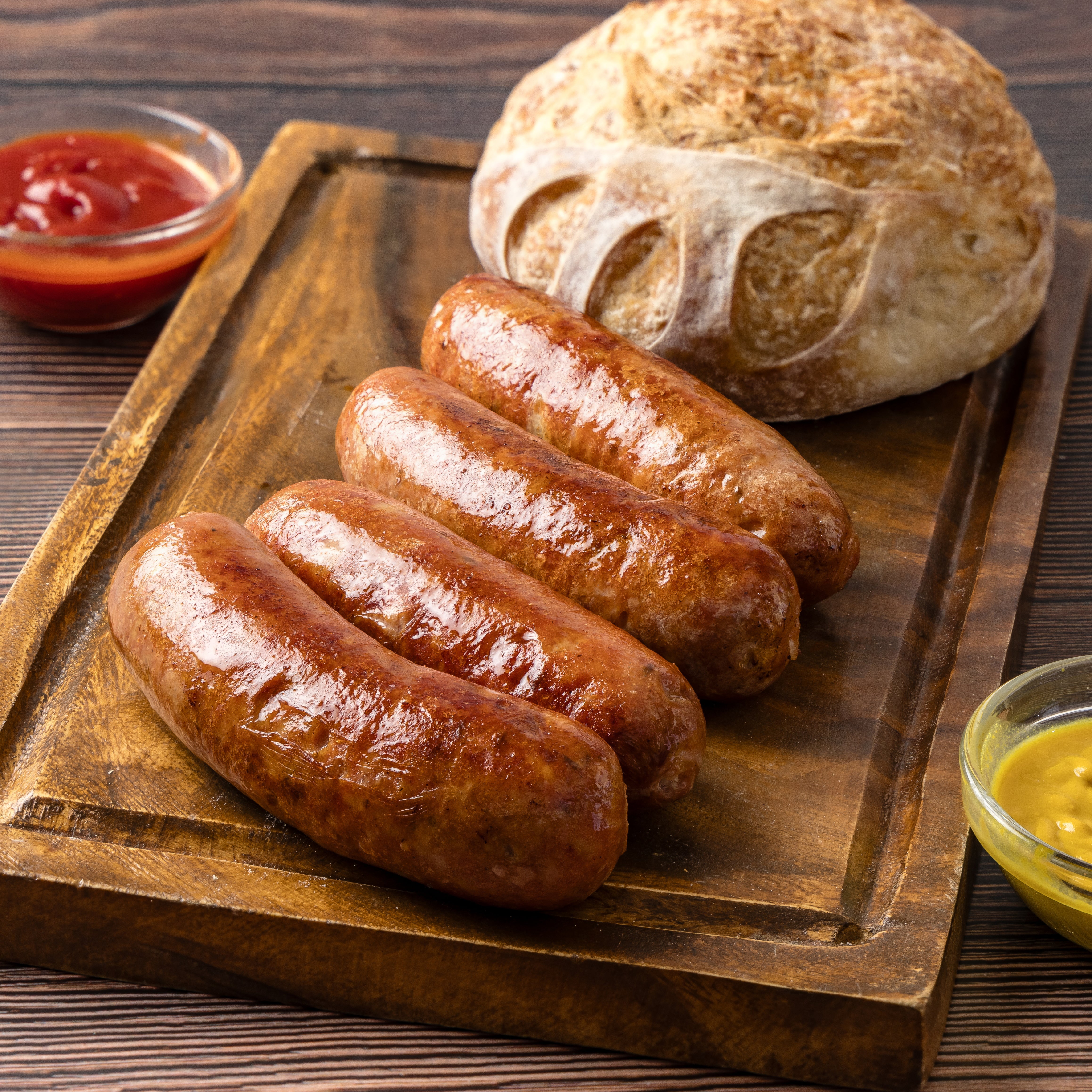 Bockwurst sausage store